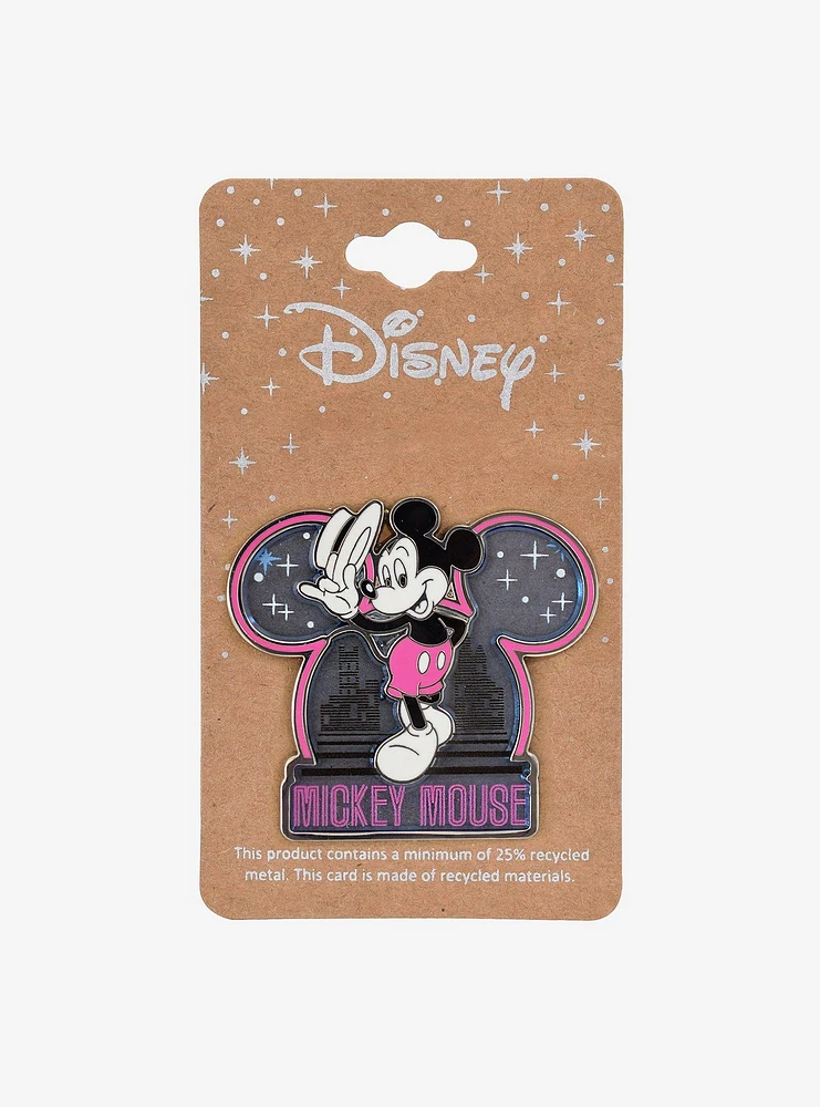 Disney Mickey Mouse Stained Glass Frame Enamel Pin - BoxLunch Exclusive ...