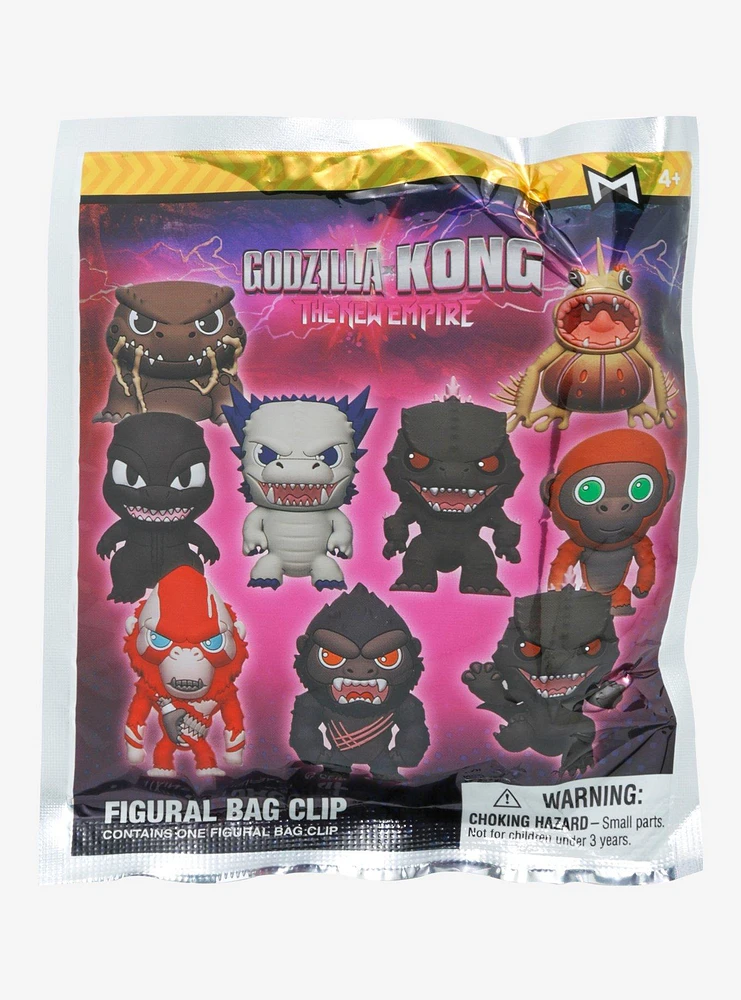 Hot Topic Godzilla X Kong: The New Empire Blind Bag Figural Key Chain ...