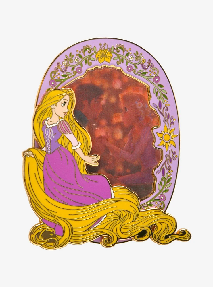 Disney Loungefly Disney Tangled Rapunzel and Flynn Lenticular Limited ...
