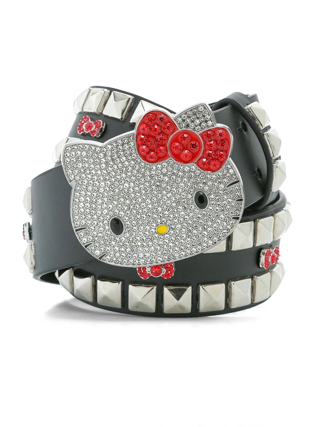 Hot Topic Hello Kitty Bling Pyramid Stud Belt at Hamilton Place in ...
