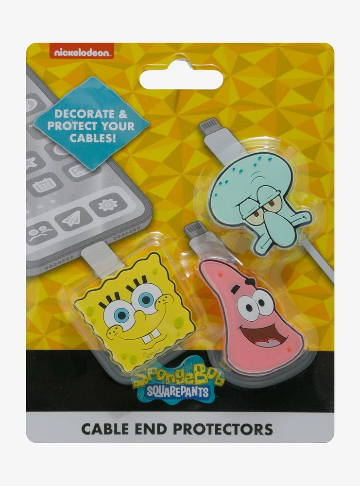 Hot Topic SpongeBob SquarePants Cable Protector Set | Liberty Center