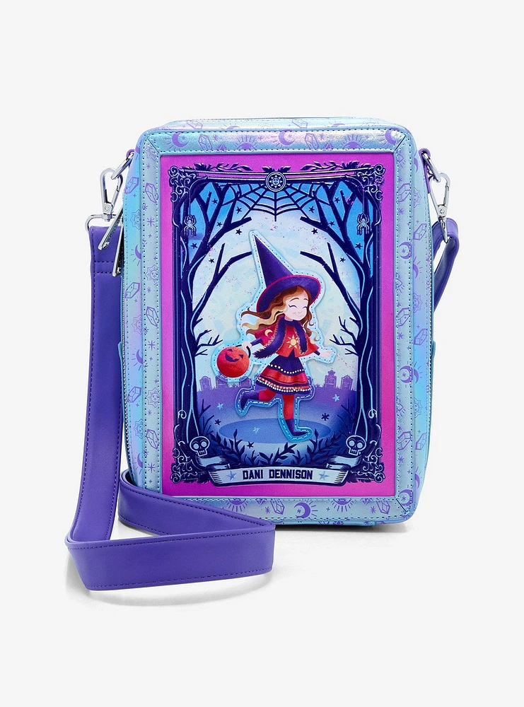 Hot Topic Loungefly Disney Hocus Pocus Dani Dennsion & Binx Crossbody ...