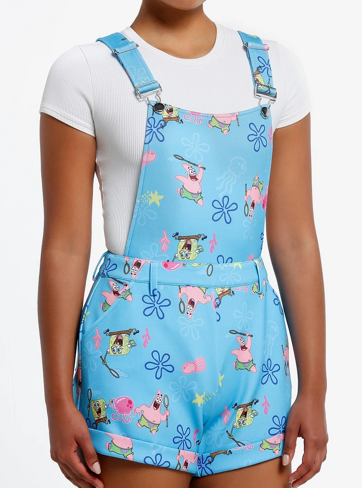 Hot Topic SpongeBob SquarePants Character Scuba Shortalls | Mall of ...