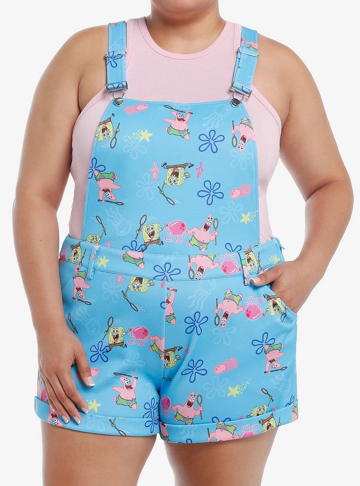 Hot Topic SpongeBob SquarePants Character Scuba Shortalls Plus | Mall of America®