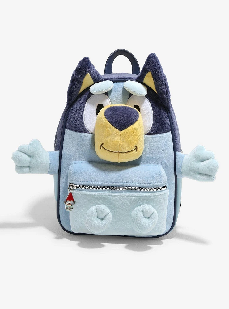 Hot Topic Bluey Plush Figural Mini Backpack | Hamilton Place