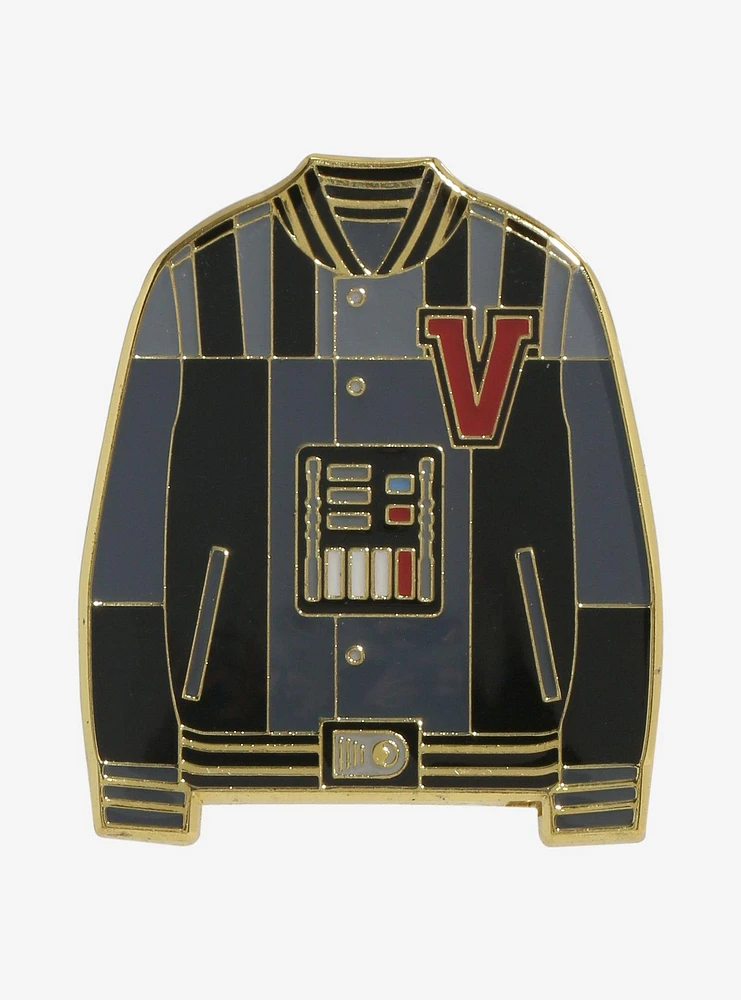 Star Wars Loungefly Star Wars Darth Vader Varsity Jacket Enamel Pin ...