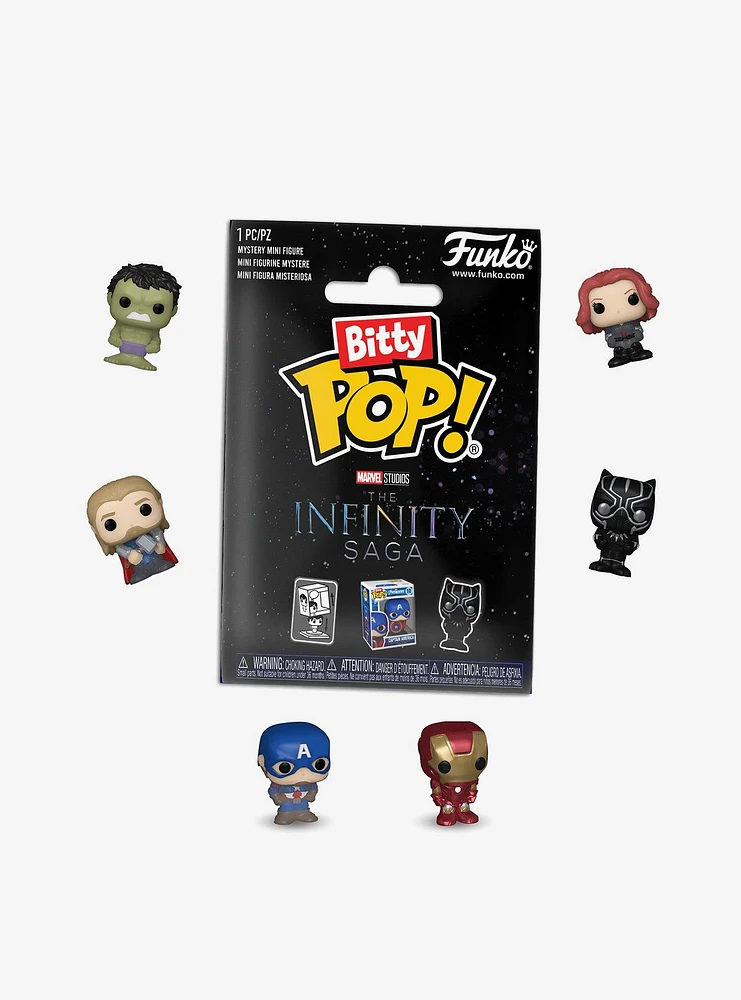 Hot Topic Funko Marvel The Infinity Saga Bitty Pop! Blind Bag Vinyl ...