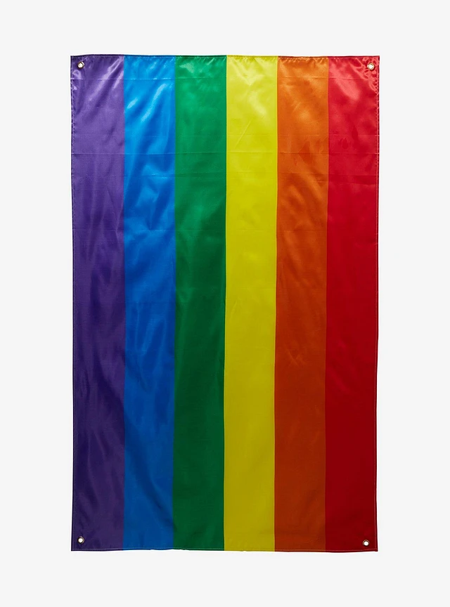 Hot Topic Rainbow Pride Flag at Hamilton Place in Chattanooga, TN