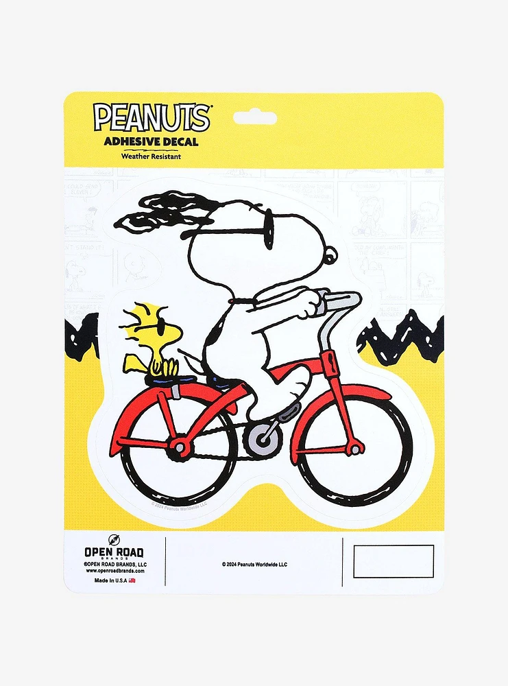 Hot Topic Peanuts Snoopy & Woodstock Bike Decal | Hamilton Place