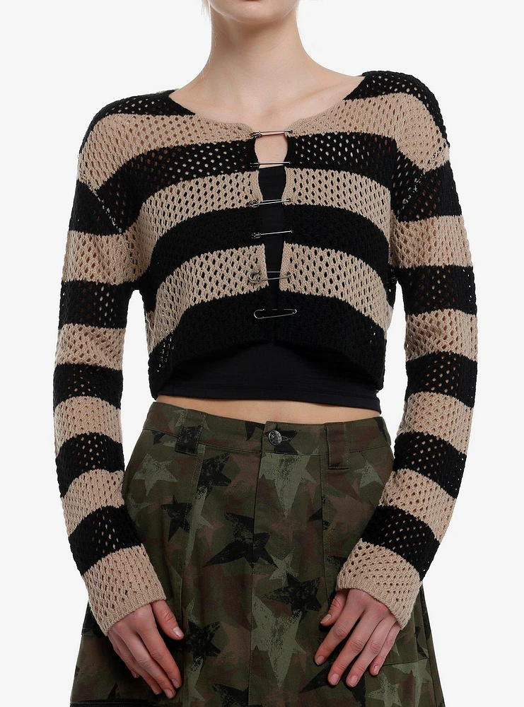 Safety pin sweater store