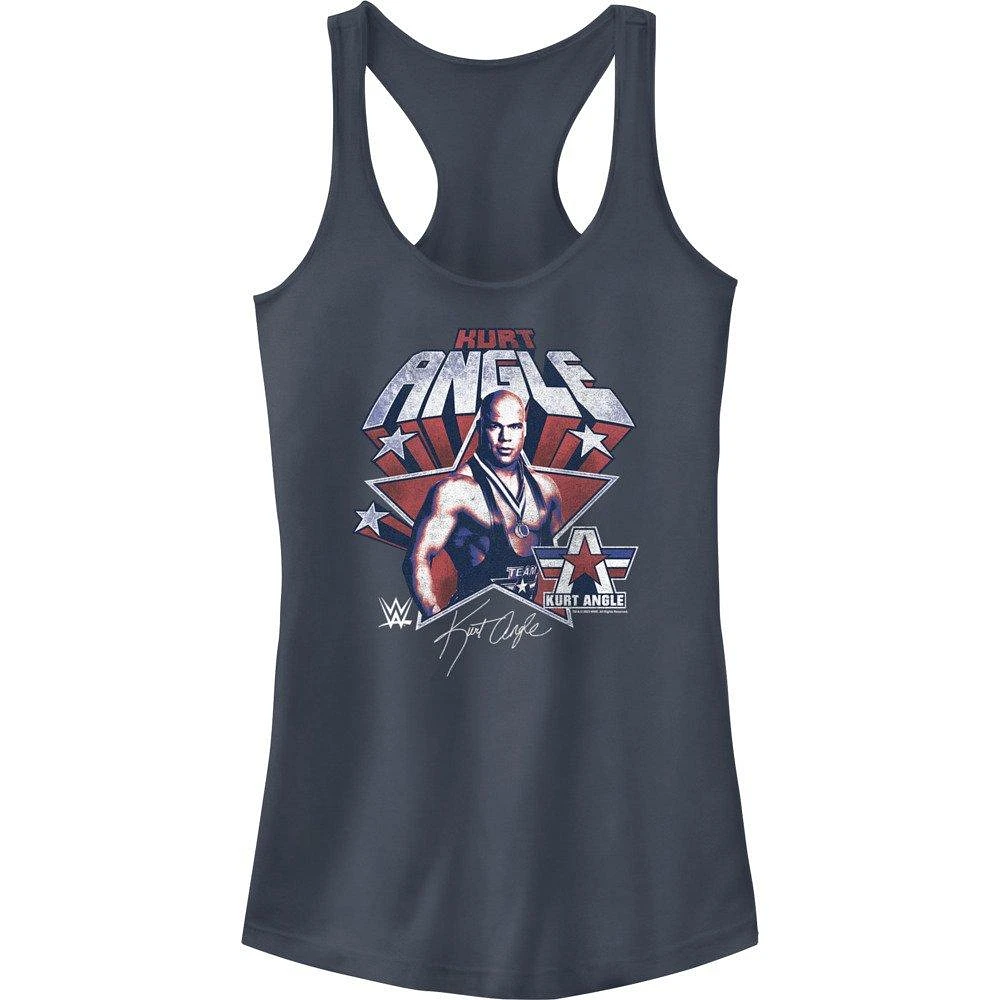 Hot Topic WWE Kurt Angle Star Icon Girls Tank | Hamilton Place
