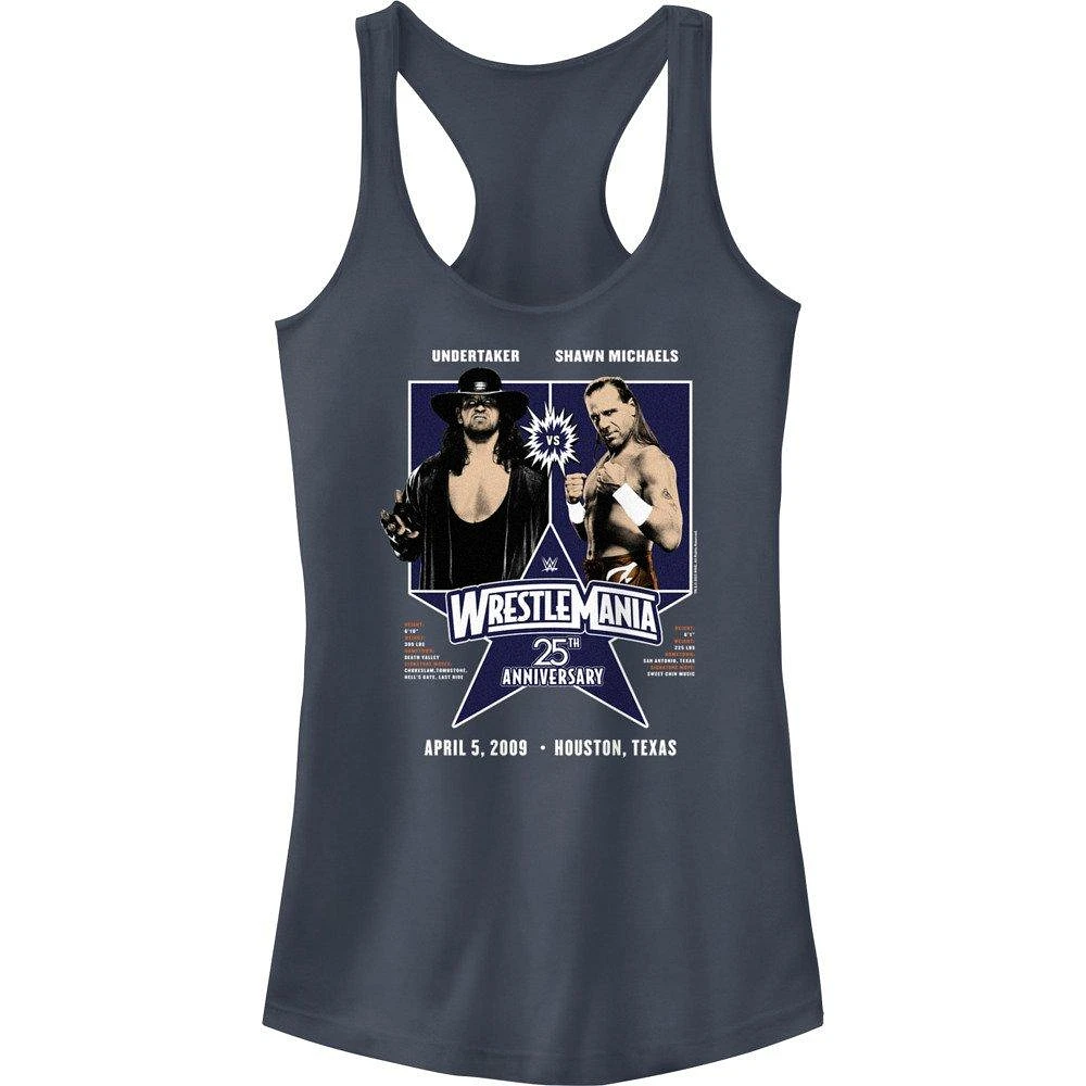 Hot Topic WWE WrestleMania 25 The Undertaker Vs Shawn Michaels Girls ...