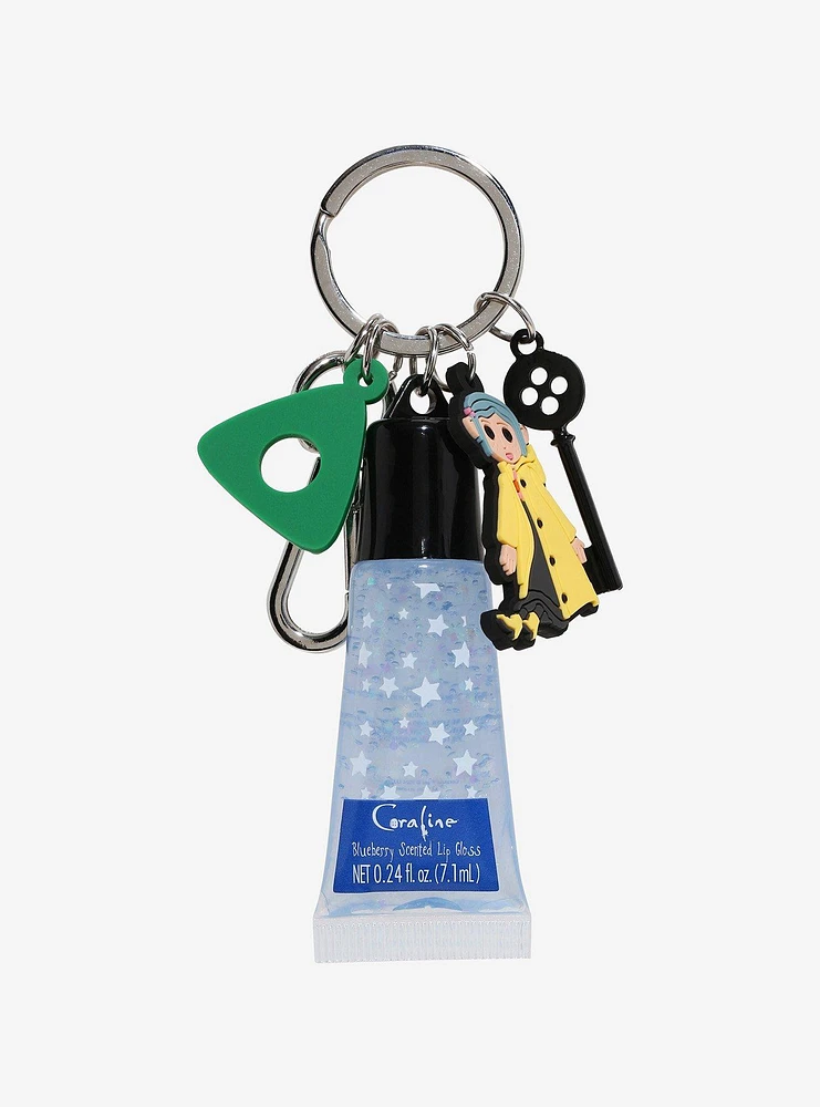 Hot Topic Coraline Lip Gloss Key Chain | Hamilton Place