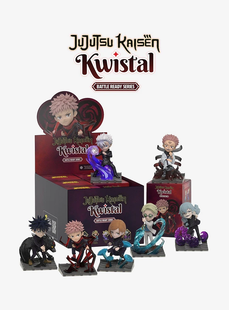 Hot Topic Kwistal: Jujutsu Kaisen Battle Ready Series Blind Box Figure ...