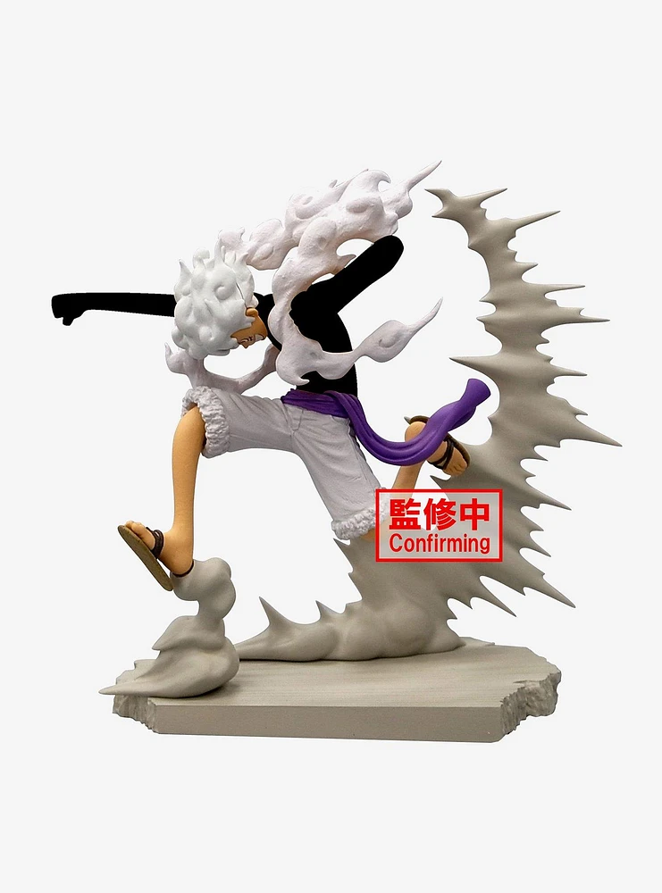 Hot Topic Banpresto One Piece Senkozekkei Monkey D. Luffy (Gear 5 Ver ...