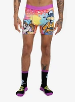 Hot Topic Looney Tunes Daffy Duck & Tasmanian Devil Boxer Briefs Sock ...