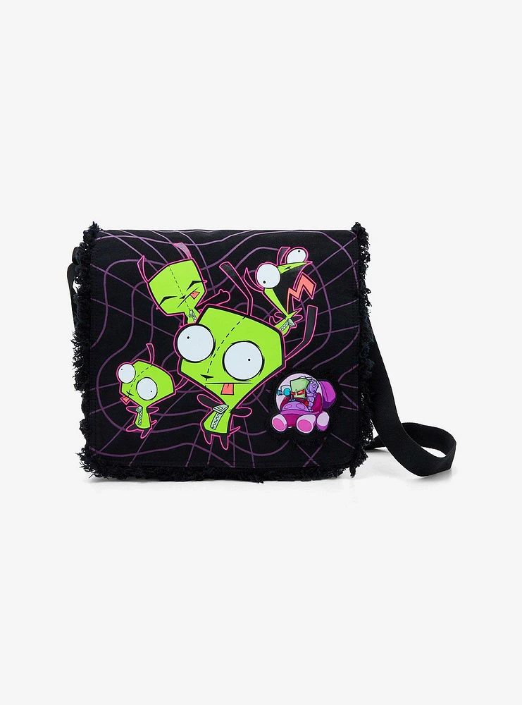 Hot Topic Invader Zim GIR Poses Messenger Bag | Arden Fair
