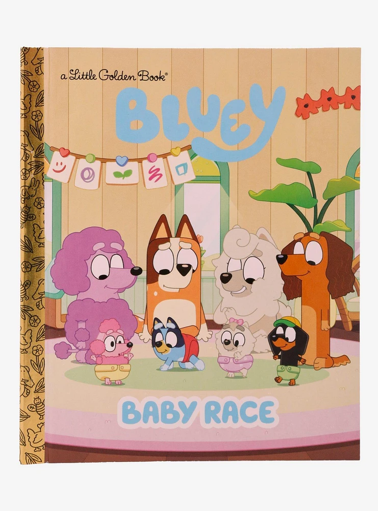 Hot Topic Little Golden Book Bluey Baby Race Book | Hamilton Place