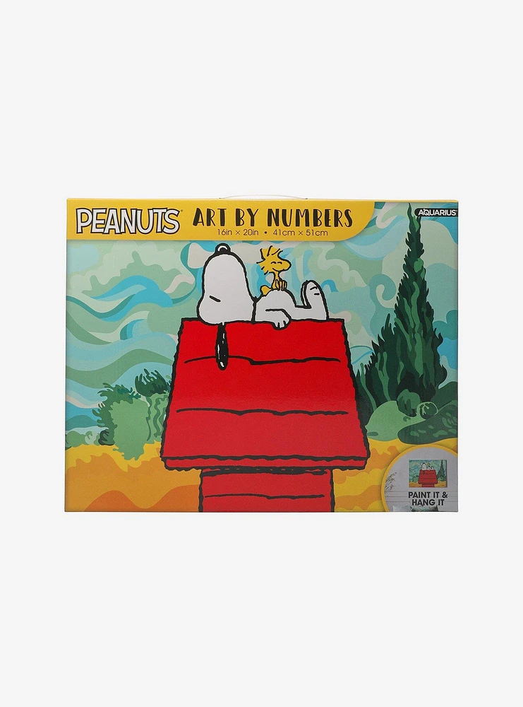 Hot Topic Peanuts Portrait Art By Numbers Painting Kit | Hamilton Place