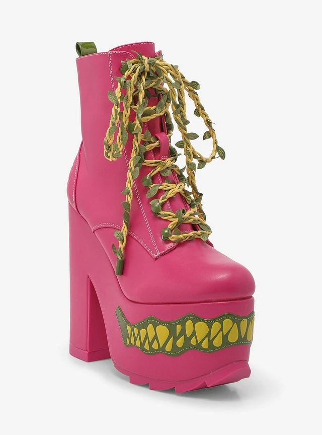 Hot Topic Monster High X YRU Venus McFlytrap Platform Boots at Hamilton ...