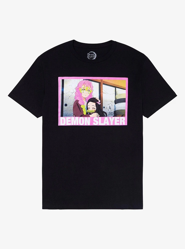Hot Topic Demon Slayer: Kimetsu No Yaiba Mitsuri & Nezuko T-Shirt ...
