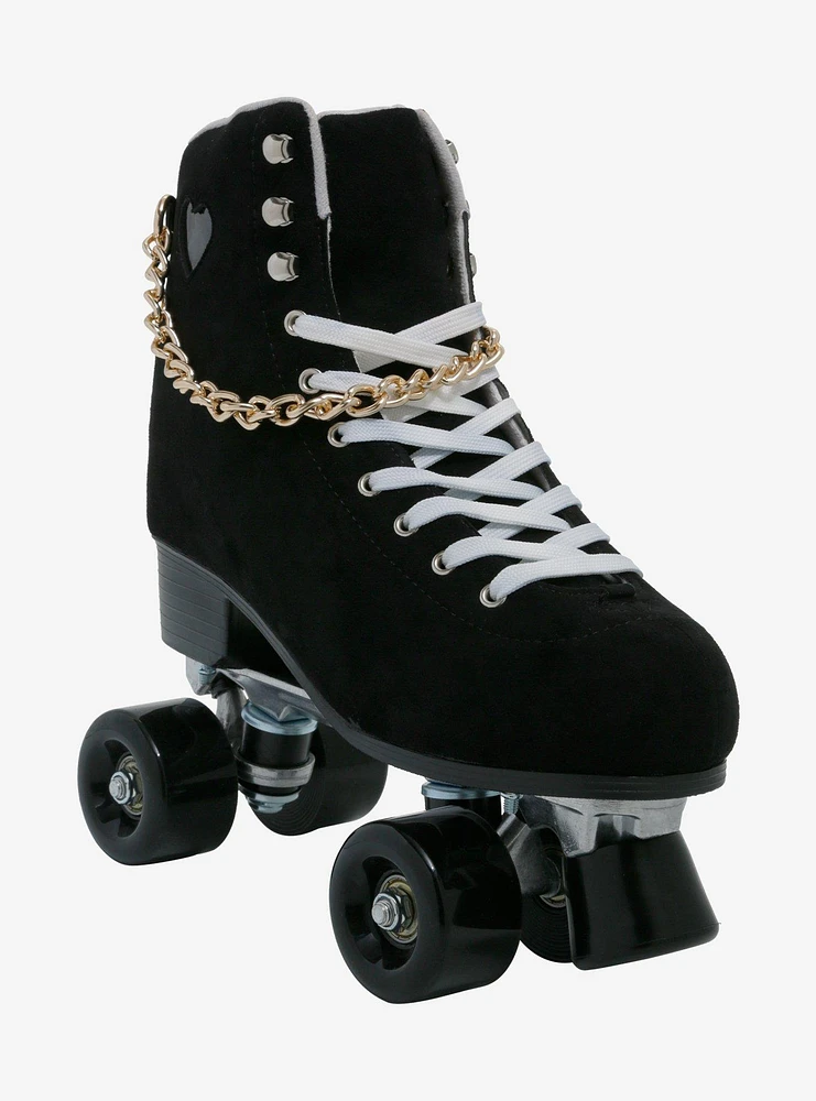 Hot Topic Cosmic Skates Black & Gold Chain Roller | Hamilton Place