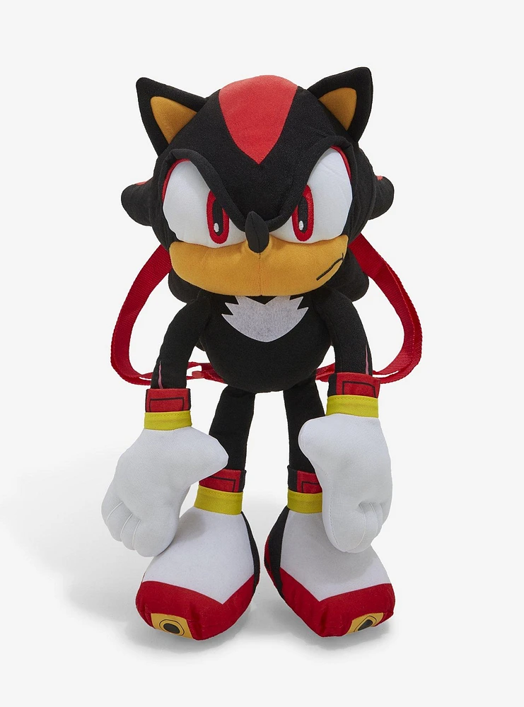 Hot Topic Sonic The Hedgehog Shadow Plush Backpack | Liberty Center