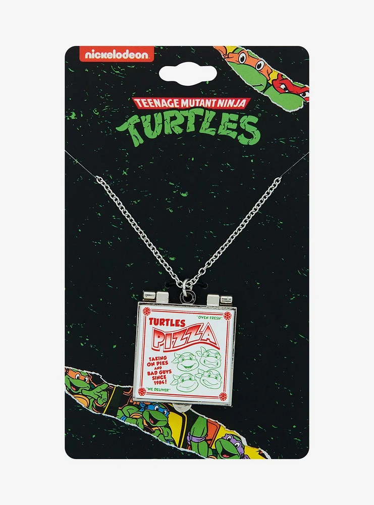 Hot Topic Teenage Mutant Ninja Turtles Pizza Box Locket Necklace | Mall ...