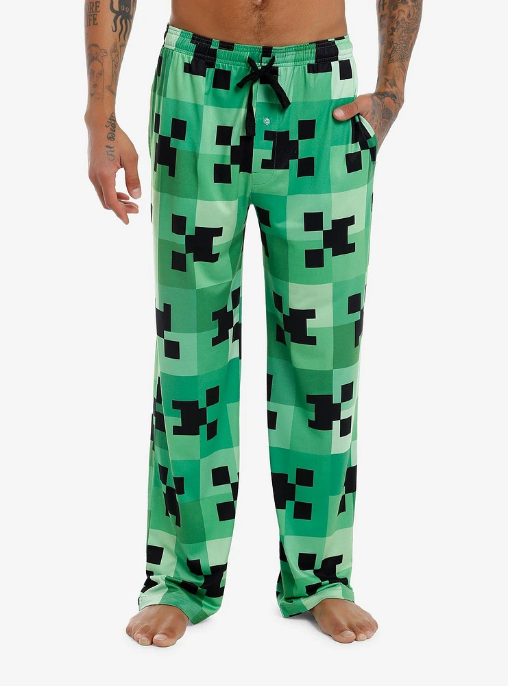 Hot Topic Minecraft Creeper Pajama Pants | Mall of America®