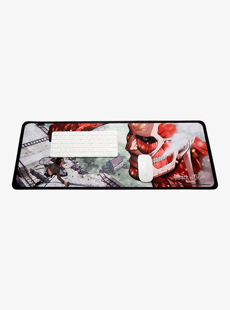 Attack on Titan Colossus Titan Desk Mat — BoxLunch Exclusive | Arden Fair