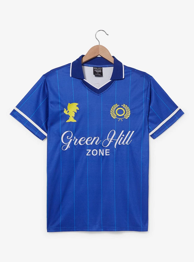 Sonic The Hedgehog Green Hill Soccer Jersey - BoxLunch Exclusive ...