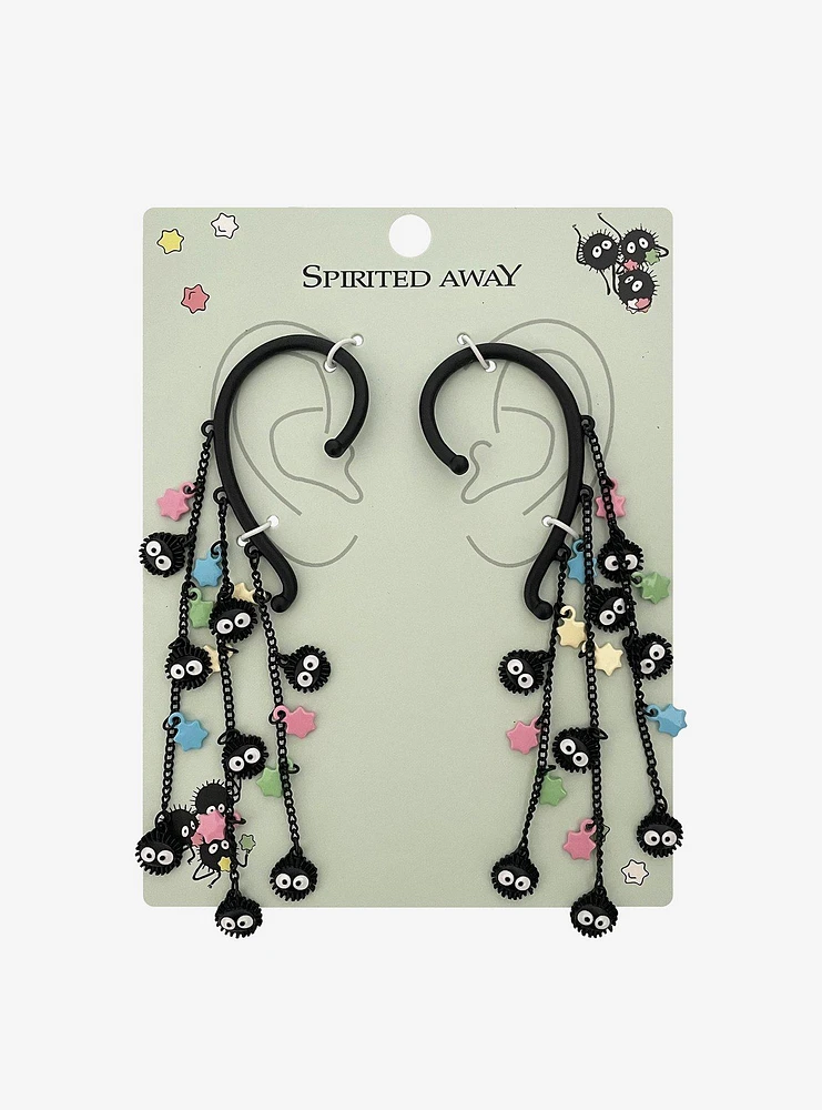 Hot Topic Studio Ghibli® Spirited Away Soot Sprites Candy Cuff Earrings ...
