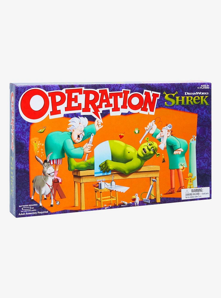 Shrek DreamWorks Shrek Operation Board Game | Hamilton Place