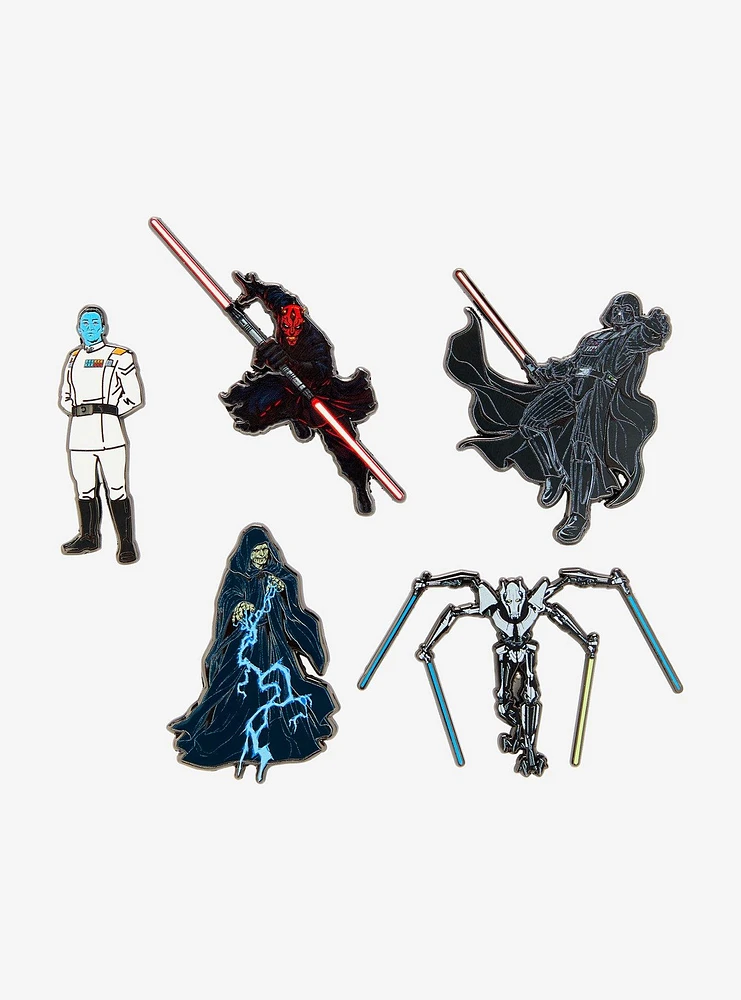 Star Wars Villains Blind Box Enamel Pin - BoxLunch Exclusive at Mall of ...
