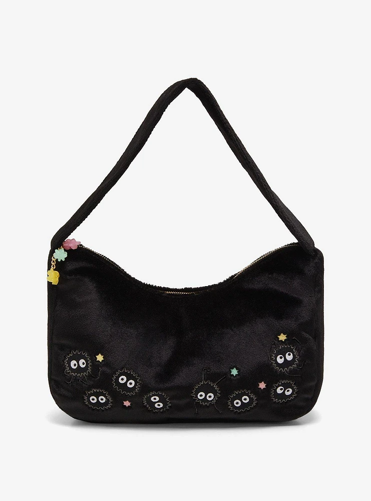 Hot Topic Studio Ghibli® Spirited Away Soot Sprite Fuzzy Shoulder Bag ...