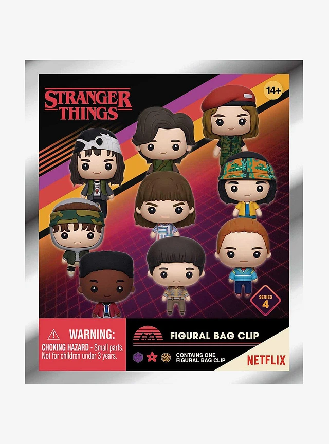 Hot Topic Stranger Things Characters Series 4 Blind Bag Figural Bag ...