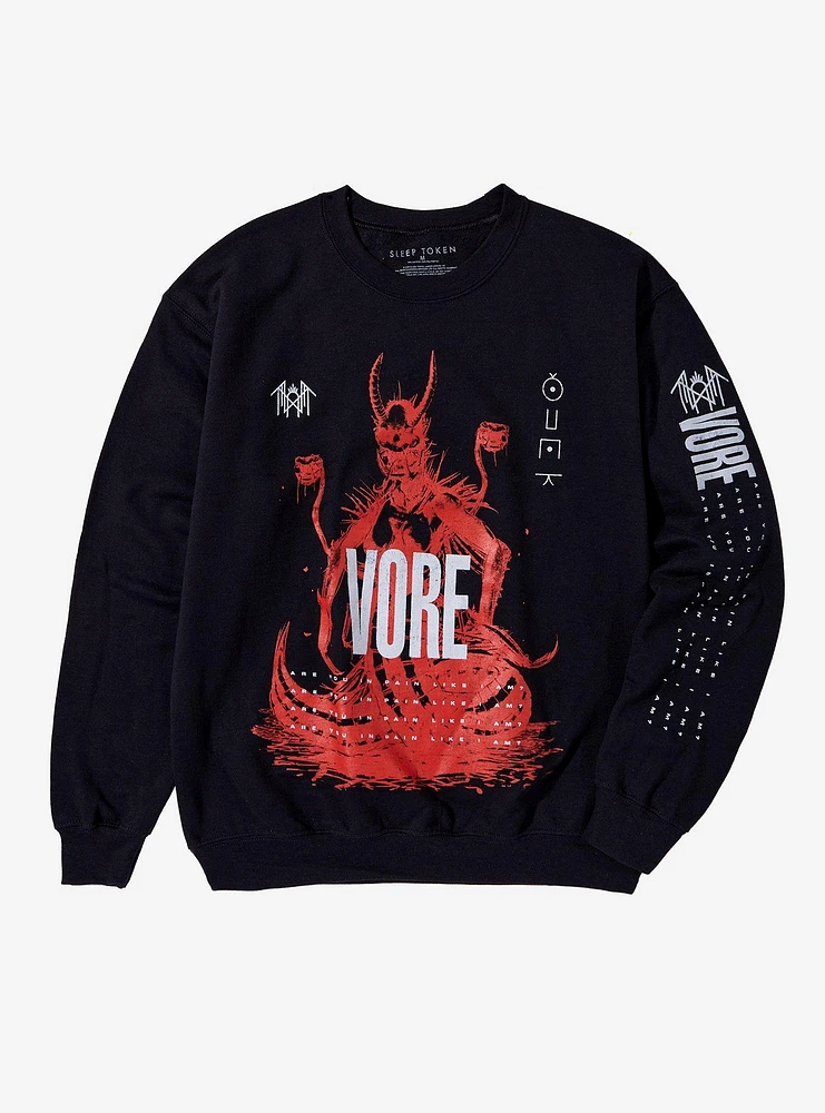 Hot Topic Sleep Token Vore Sweatshirt | CoolSprings Galleria