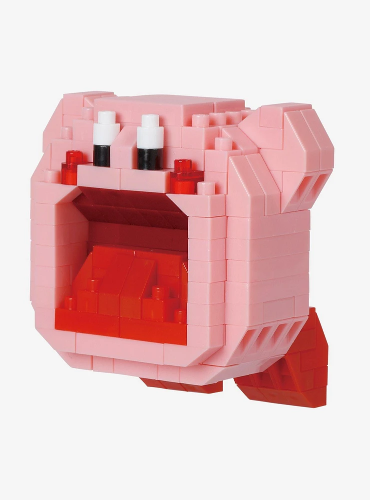 Kirby Nanoblock Nintendo Kirby Open Mouth Kirby Build Set | Arden Fair
