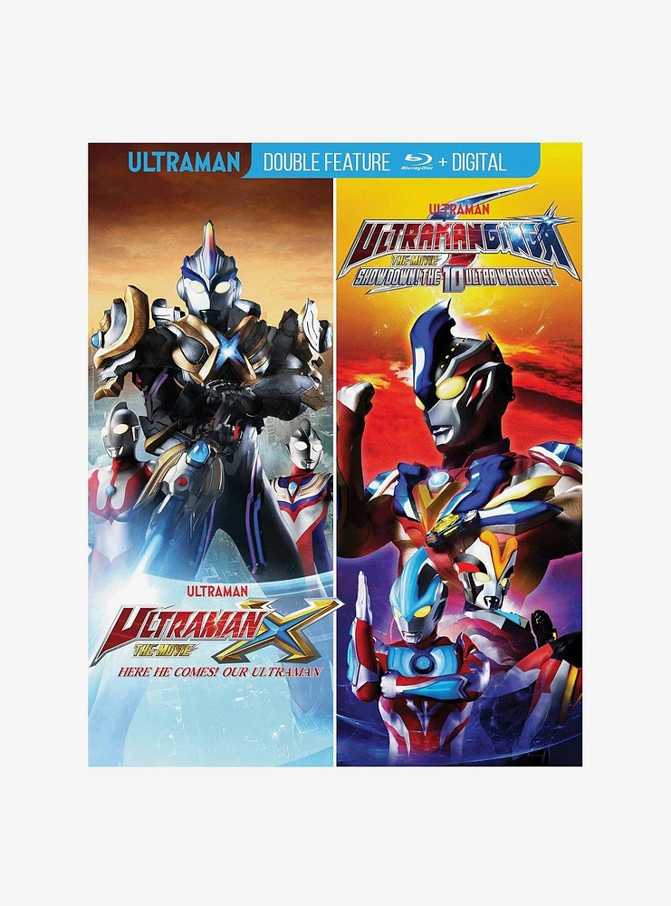 Anime Merch Ultraman X And Ginga S Movie Double Feature Blu-Ray at Mall ...