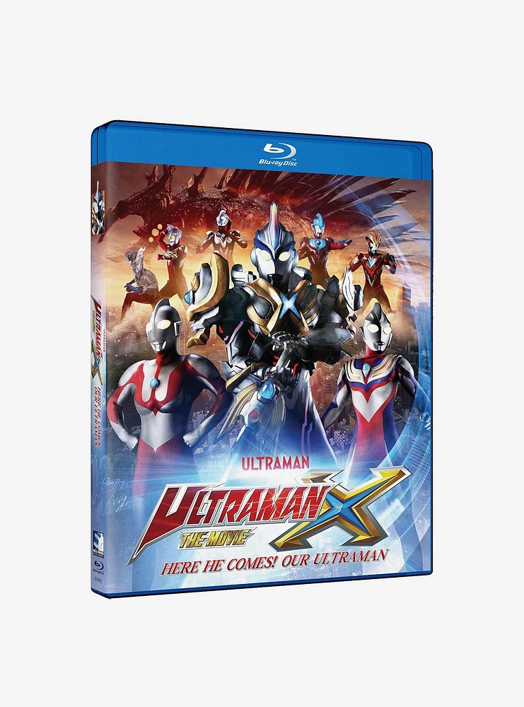 Hot Topic Ultraman X The Movie Here He Comes Our Ultraman Blu-Ray ...