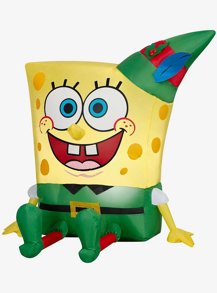 Hot Topic SpongeBob SquarePants in Elf Outfit Airblown | Hamilton Place