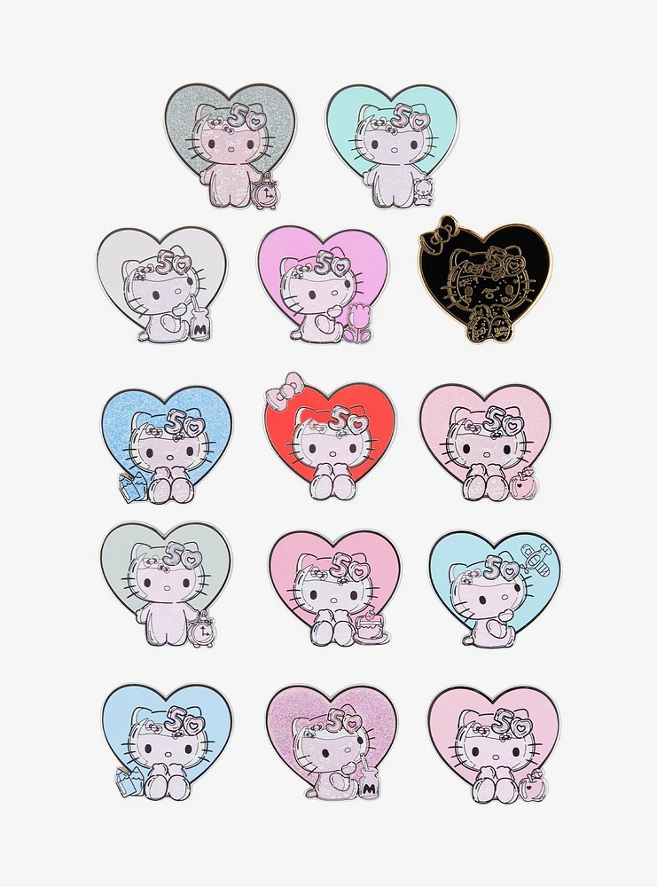 Hot Topic FiGPiN Hello Kitty 50th Anniversary Blind Box Enamel Pin | Mall of America®