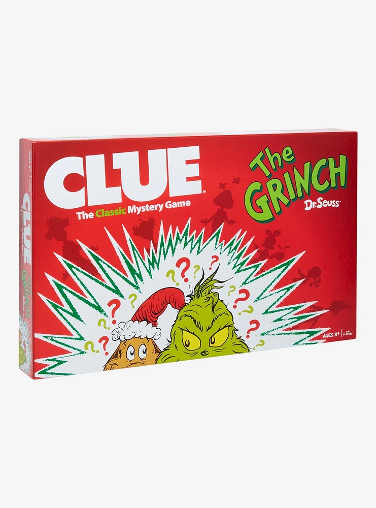 Hot Topic Clue: Dr. Seuss How The Grinch Stole Christmas Board Game ...