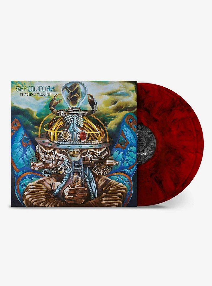 Hot Topic Sepultura Machine Messiah (40th Anniversary Edition) Red ...