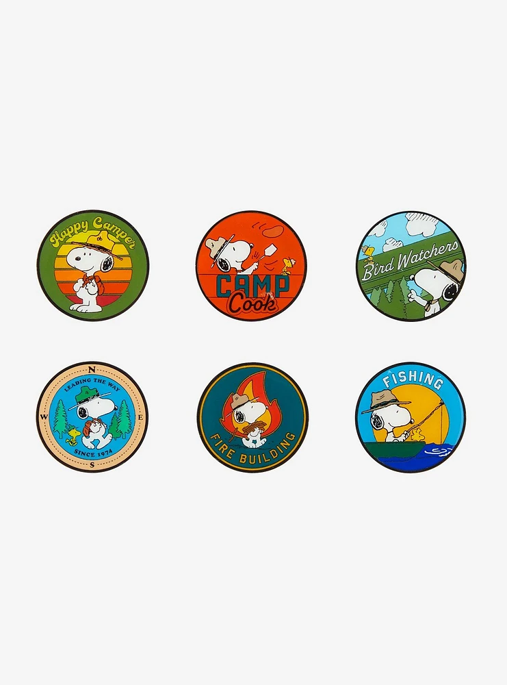 Peanuts Loungefly Peanuts Camp Snoopy Blind Box Enamel Pin — BoxLunch ...