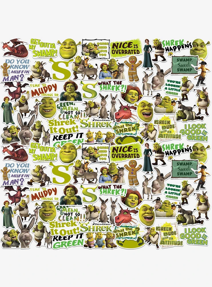 Hot Topic Shrek Sticker Pack | Hamilton Place