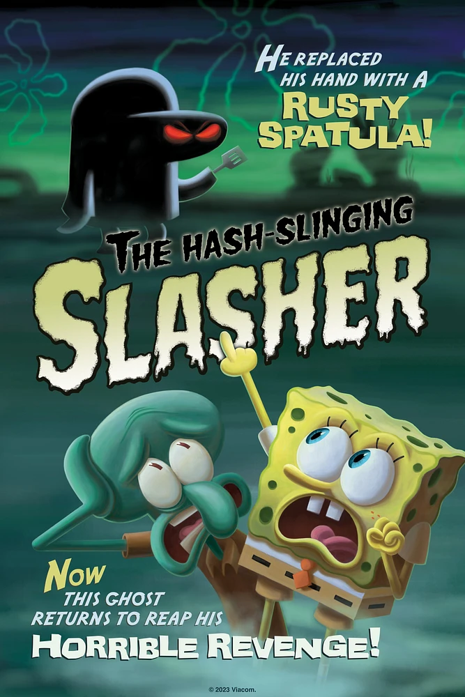 Hot Topic SpongeBob SquarePants Hash Slinging Slasher Poster | Hamilton ...