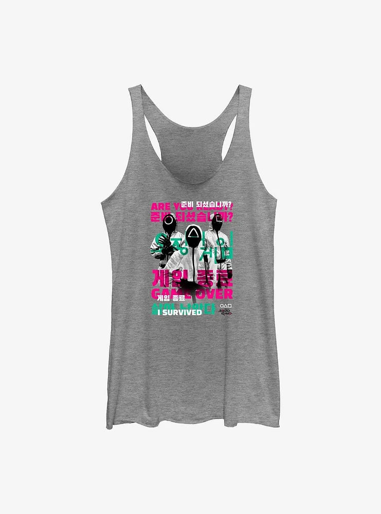 Hot Topic Squid Game Over I Survived Girls Tank | Hamilton Place