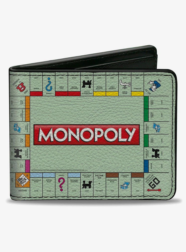 Hot Topic Monopoly Game Board Layout Bifold Wallet | Mall of America®