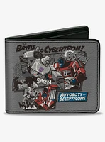 Hot Topic Transformers The Battle of Cybertron Scene and Logo Gray ...